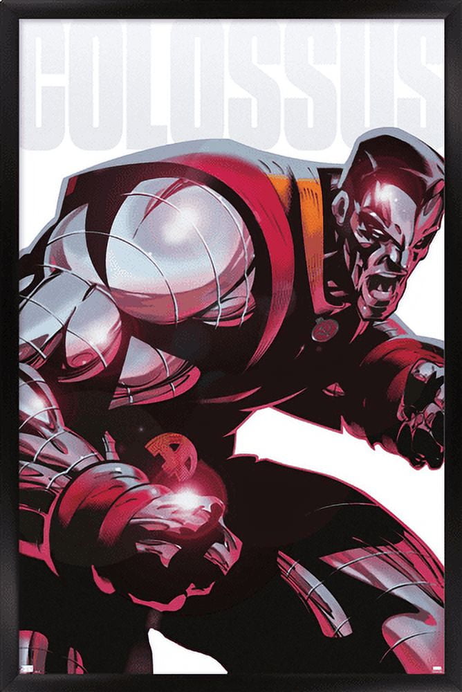 Marvel Comics - Colossus - Classic Wall Poster, 22.375" x 34", Framed ...