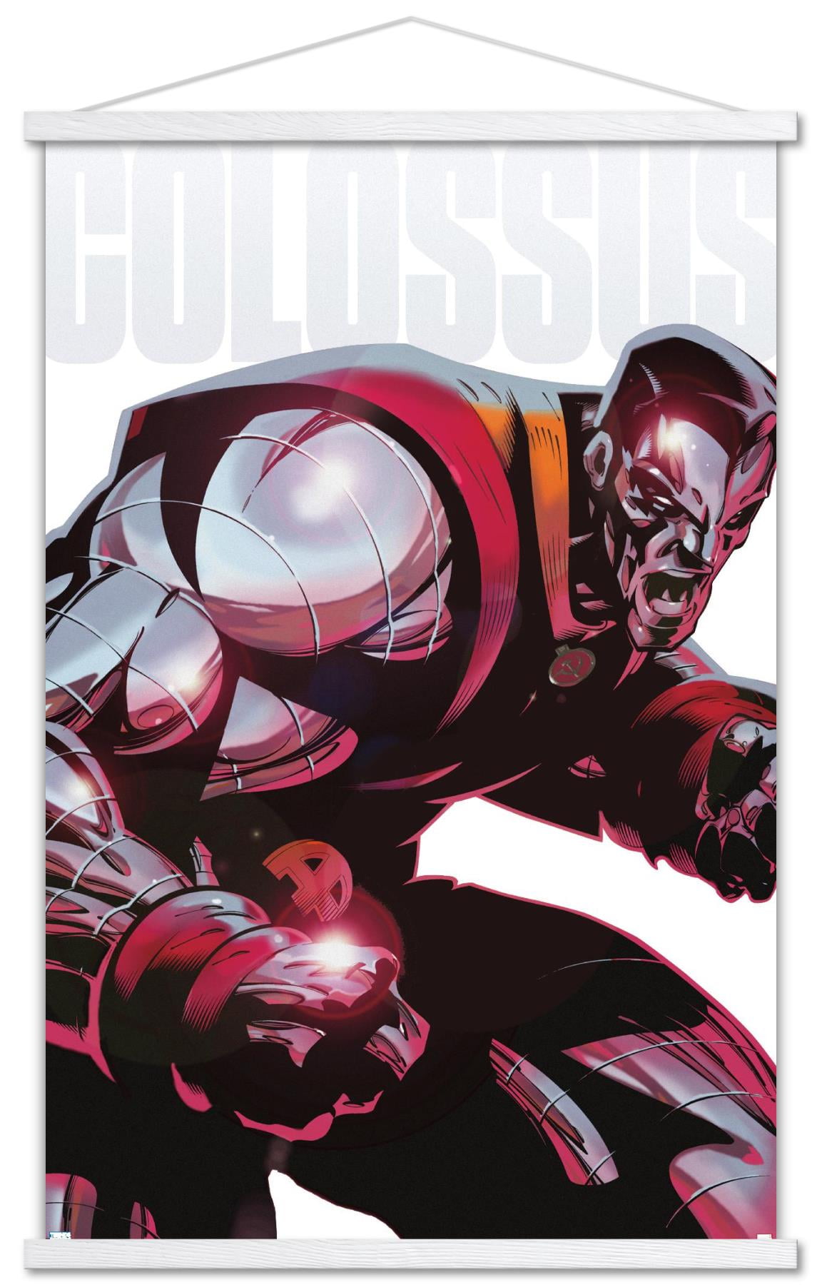 Marvel Comics - Colossus - Classic Wall Poster with Wooden Magnetic ...
