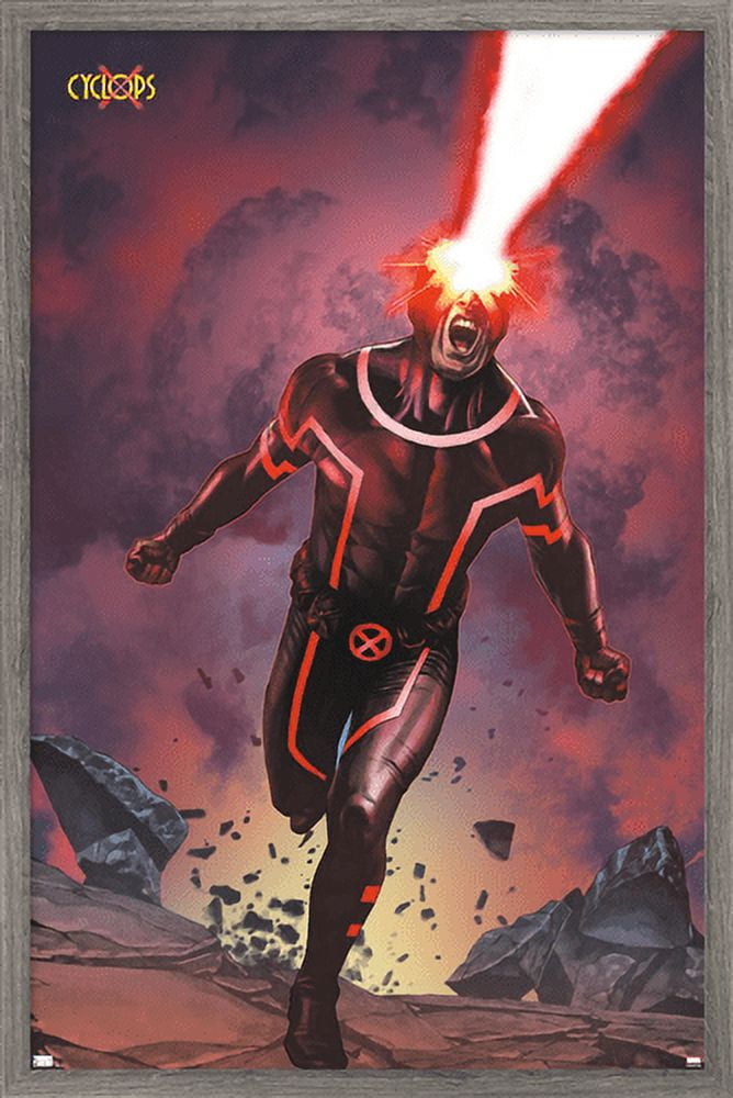 Marvel Comics - Cyclops - Cover Wall Poster, 22.375" x 34", Framed ...