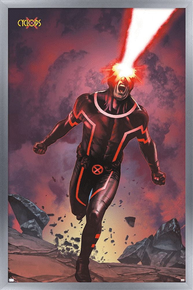 Marvel Comics - Cyclops - Cover Wall Poster, 22.375" x 34", Framed ...
