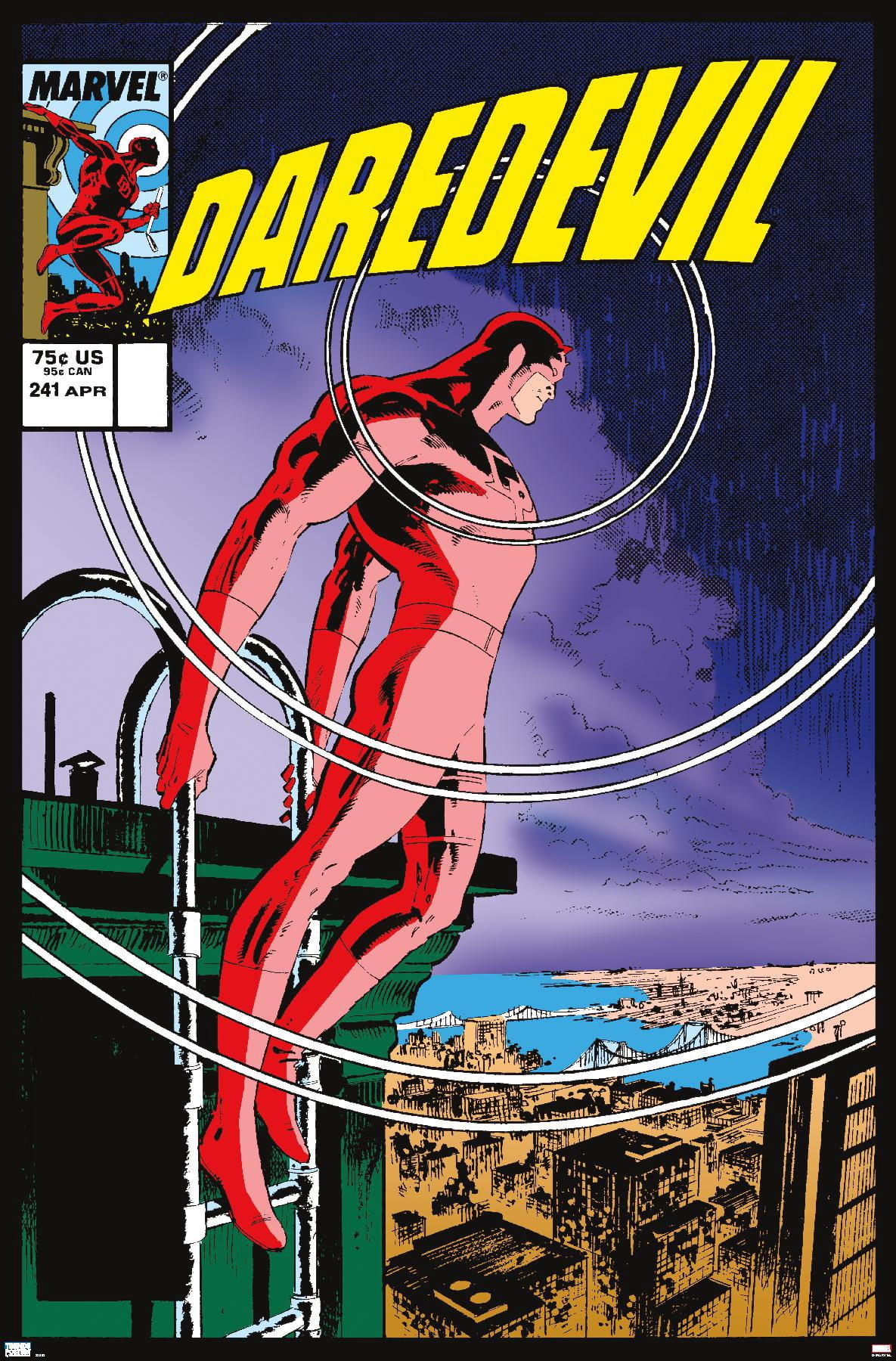 Marvel Comics Daredevil - #241 Wall Poster, 14.725" x 22.375" - Walmart.com