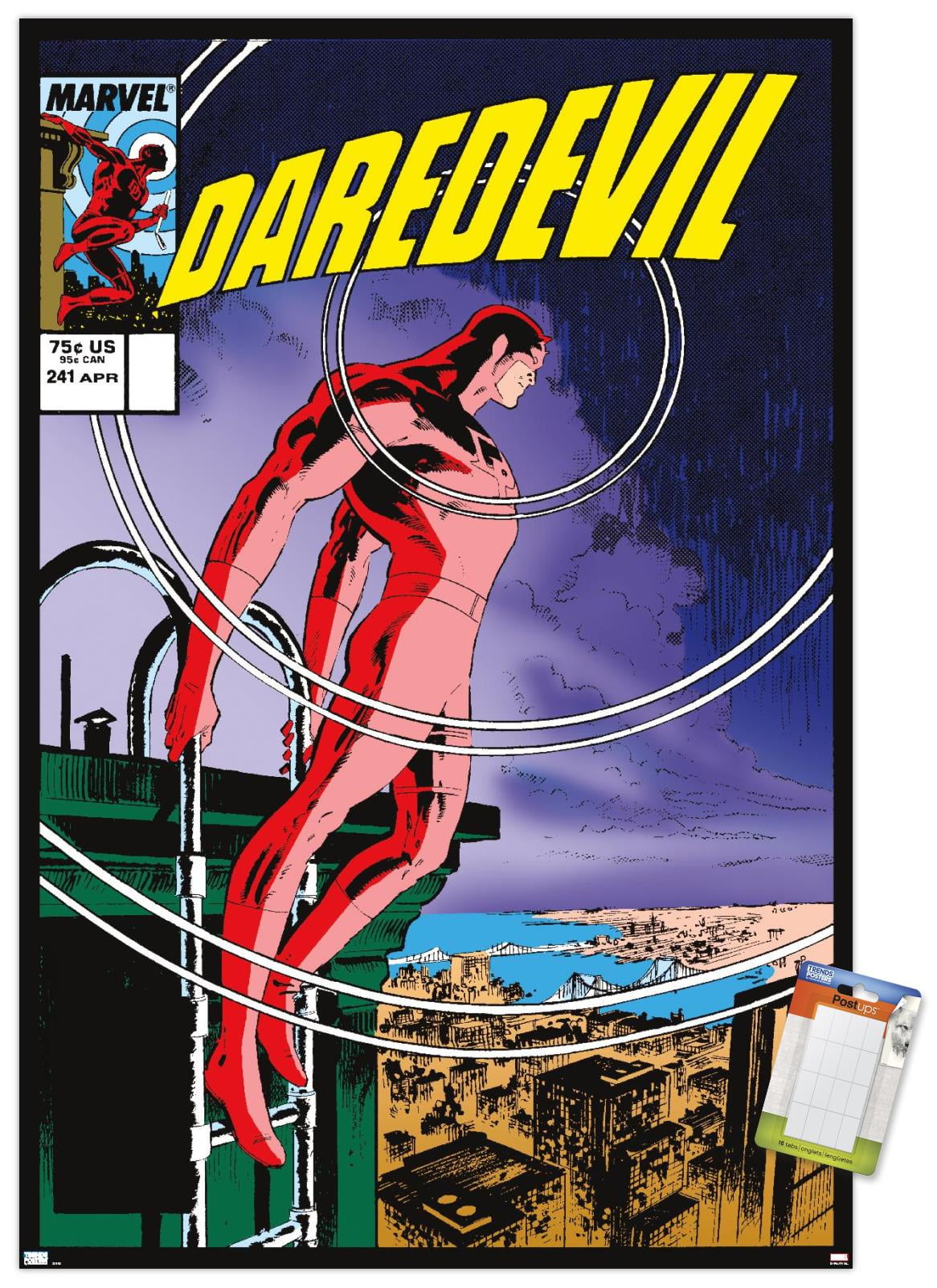 Marvel Comics Daredevil - #241 Wall Poster, 22.375" x 34" - Walmart.com