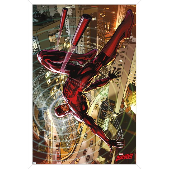 Marvel Comics Daredevil - Rooftop Cover Wall Poster, 14.725" x 22.375 ...
