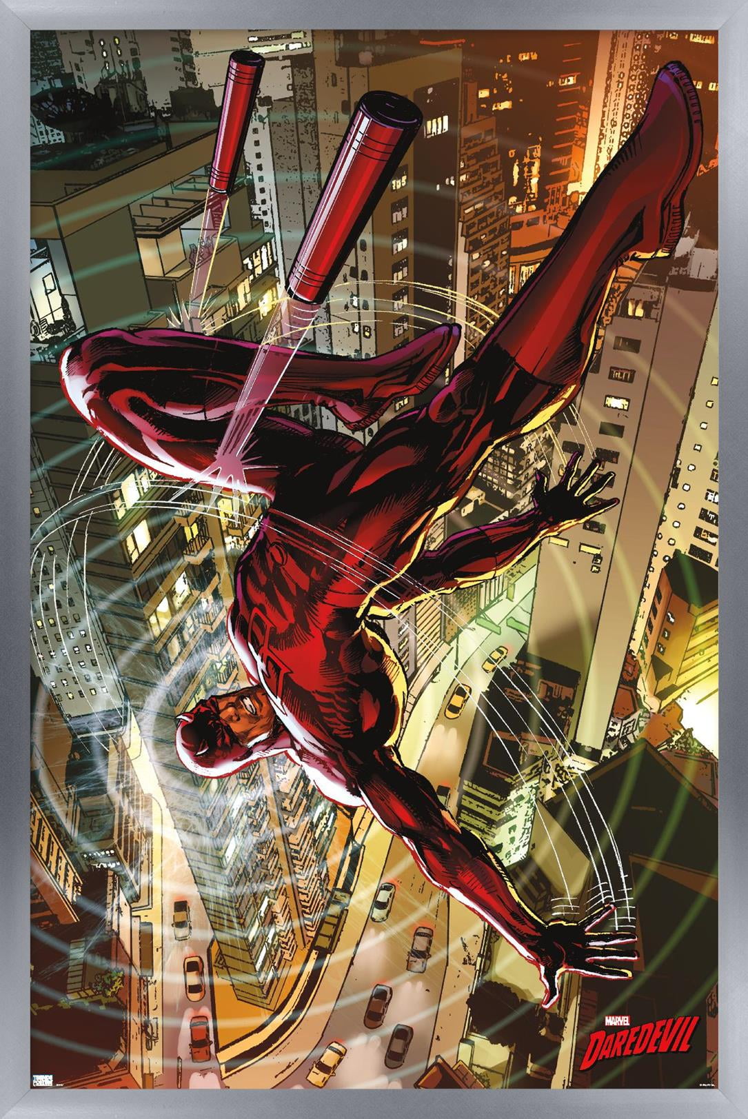 Marvel Comics Daredevil - Rooftop Cover Wall Poster, 22.375" x 34 ...