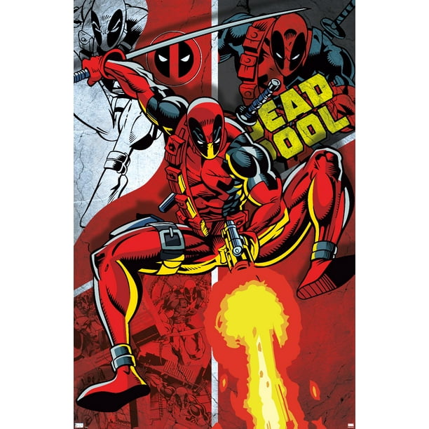 Marvel Comics - Deadpool - Collage Wall Poster, 22.375" x 34" - Walmart.com