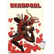Marvel Comics Deadpool - Darts Wall Poster, 14.725" x 22.375" Framed ...