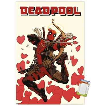 Marvel Comics Deadpool - Darts Wall Poster, 14.725" x 22.375" Framed ...