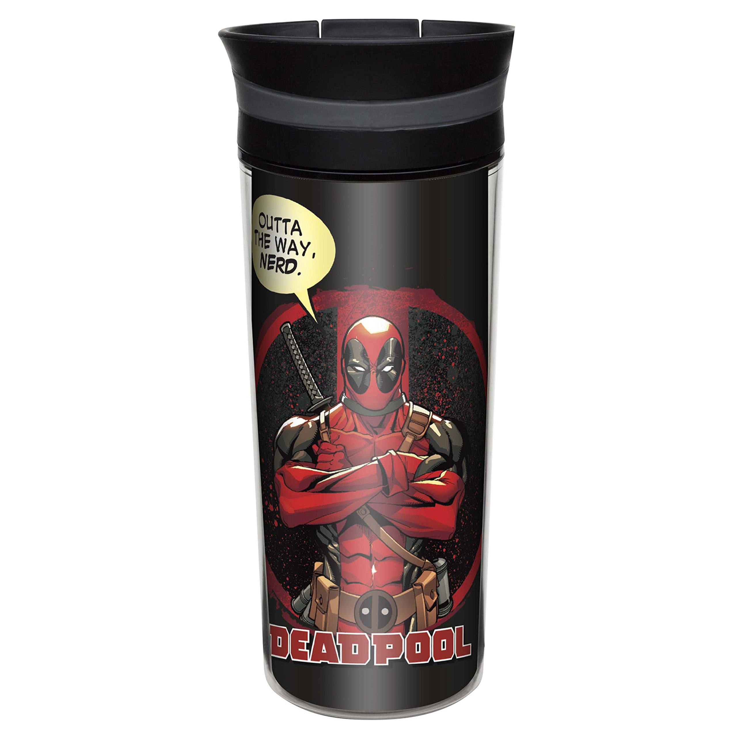 Marvel Comics: Deadpool: Insulated Travel Mug - Walmart.com