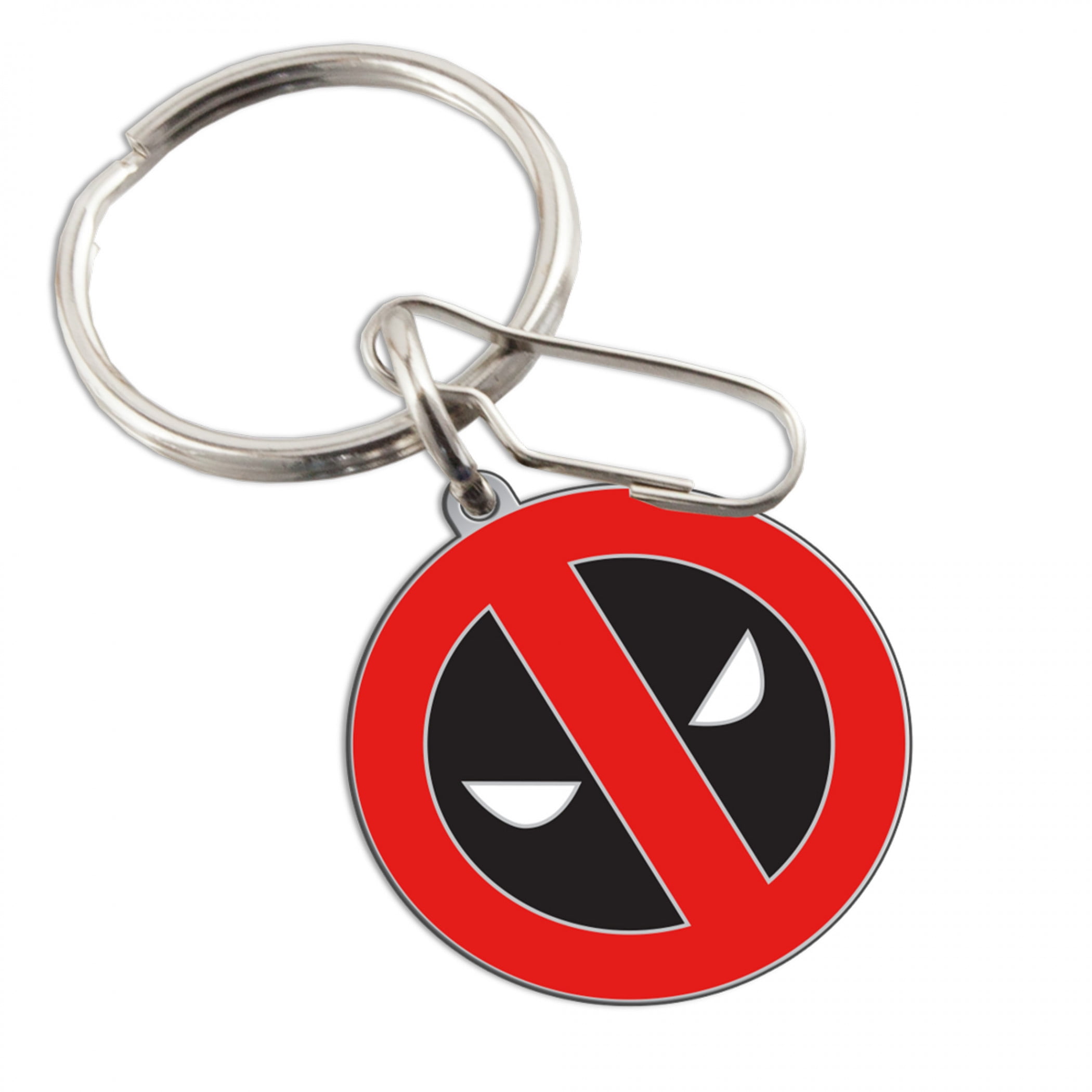 Marvel Comics Deadpool Logo Enamel Keychain - Walmart.com