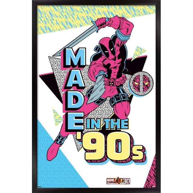 Marvel Comics - Deadpool - Made In the 90's Wall Poster, 22.375" x 34 ...