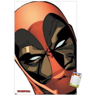 Marvel Comics - Deadpool - Faces Wall Poster with Magnetic Frame, 22. ...