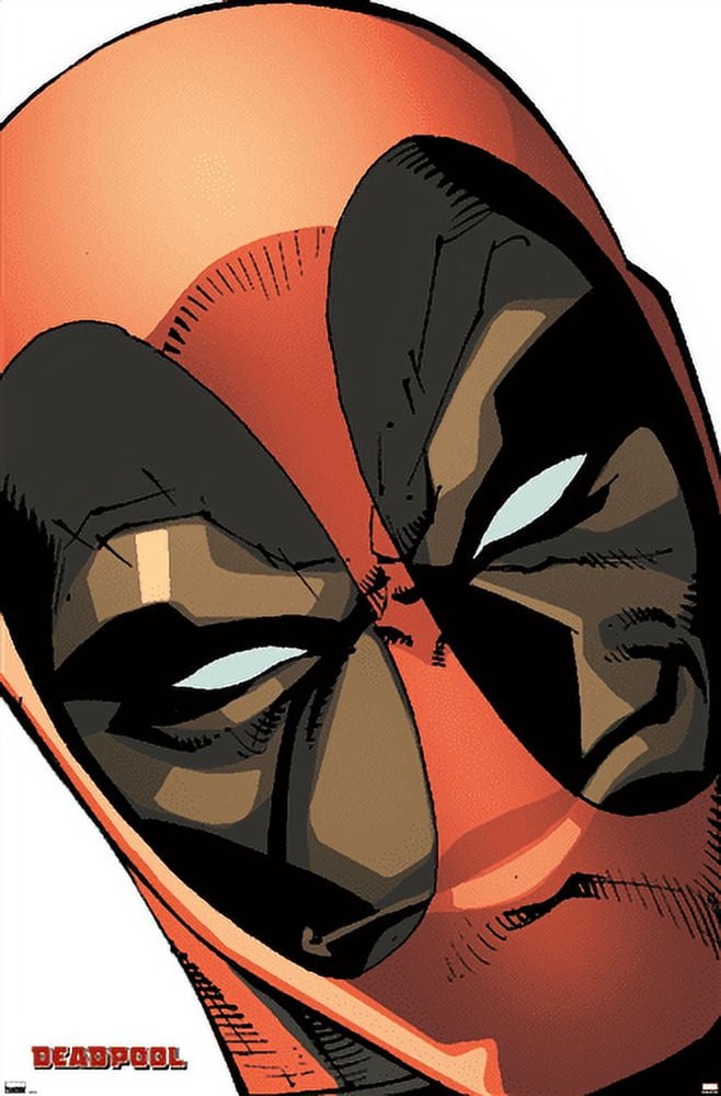 Marvel Comics Deadpool - Mask Wall Poster, 22.375" x 34" - Walmart.com