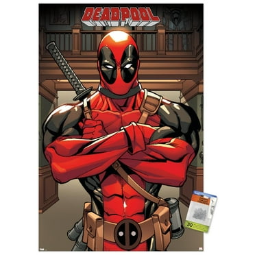 Deadpool - Attack Poster and Poster Clip Bundle - Walmart.com