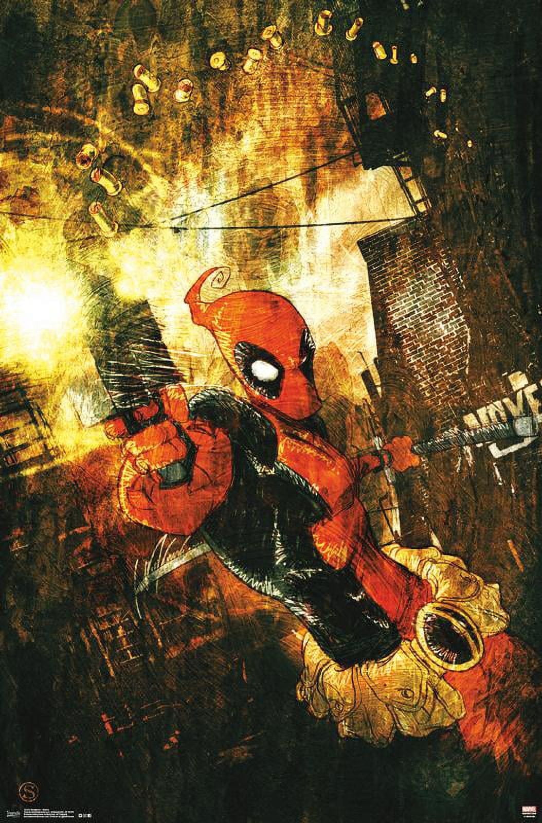 Marvel Comics - Deadpool - Shells Wall Poster, 22.375" x 34" - Walmart.com
