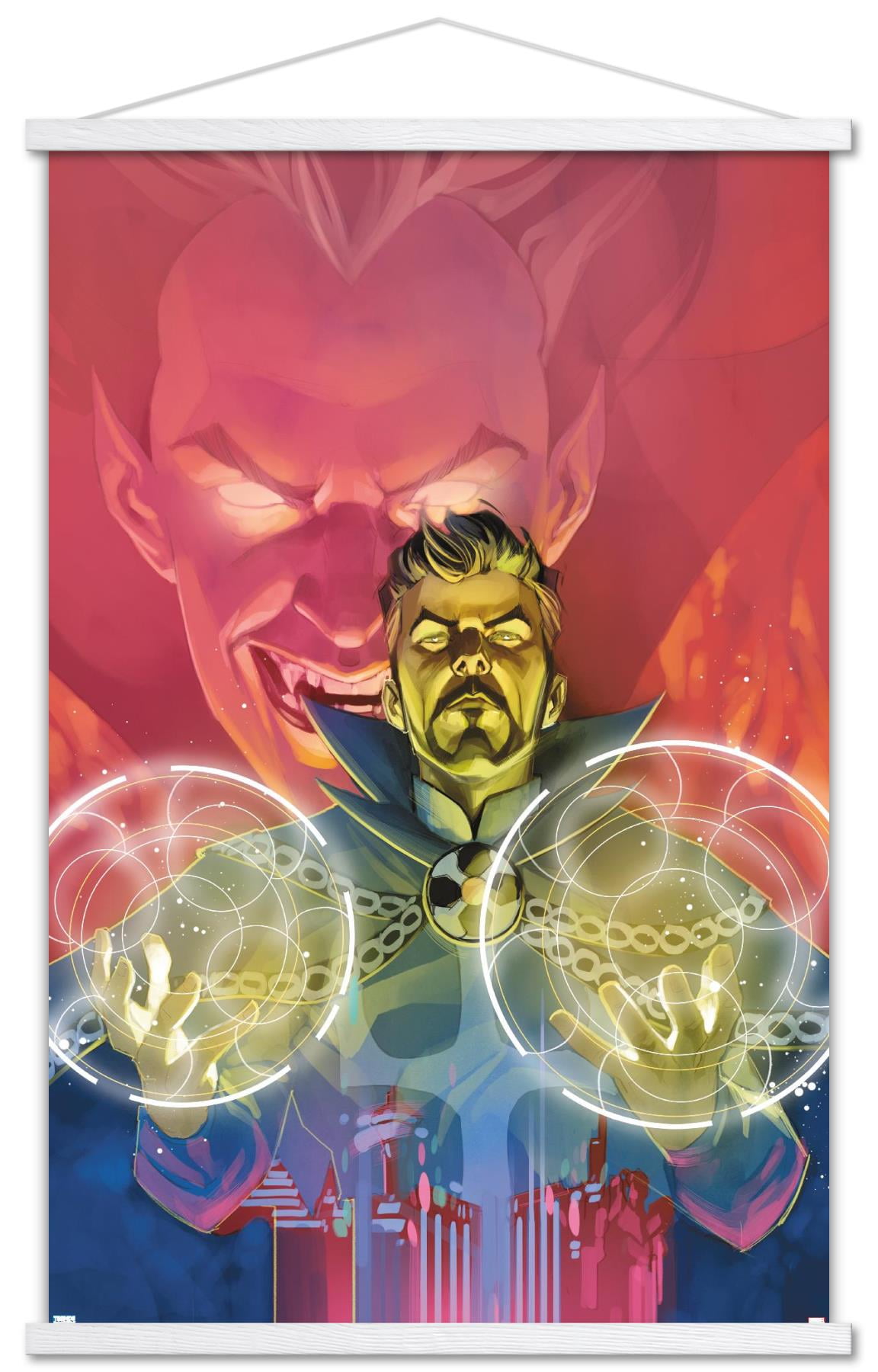 Marvel Comics - Doctor Strange: Damnation #1 Wall Poster with Magnetic ...