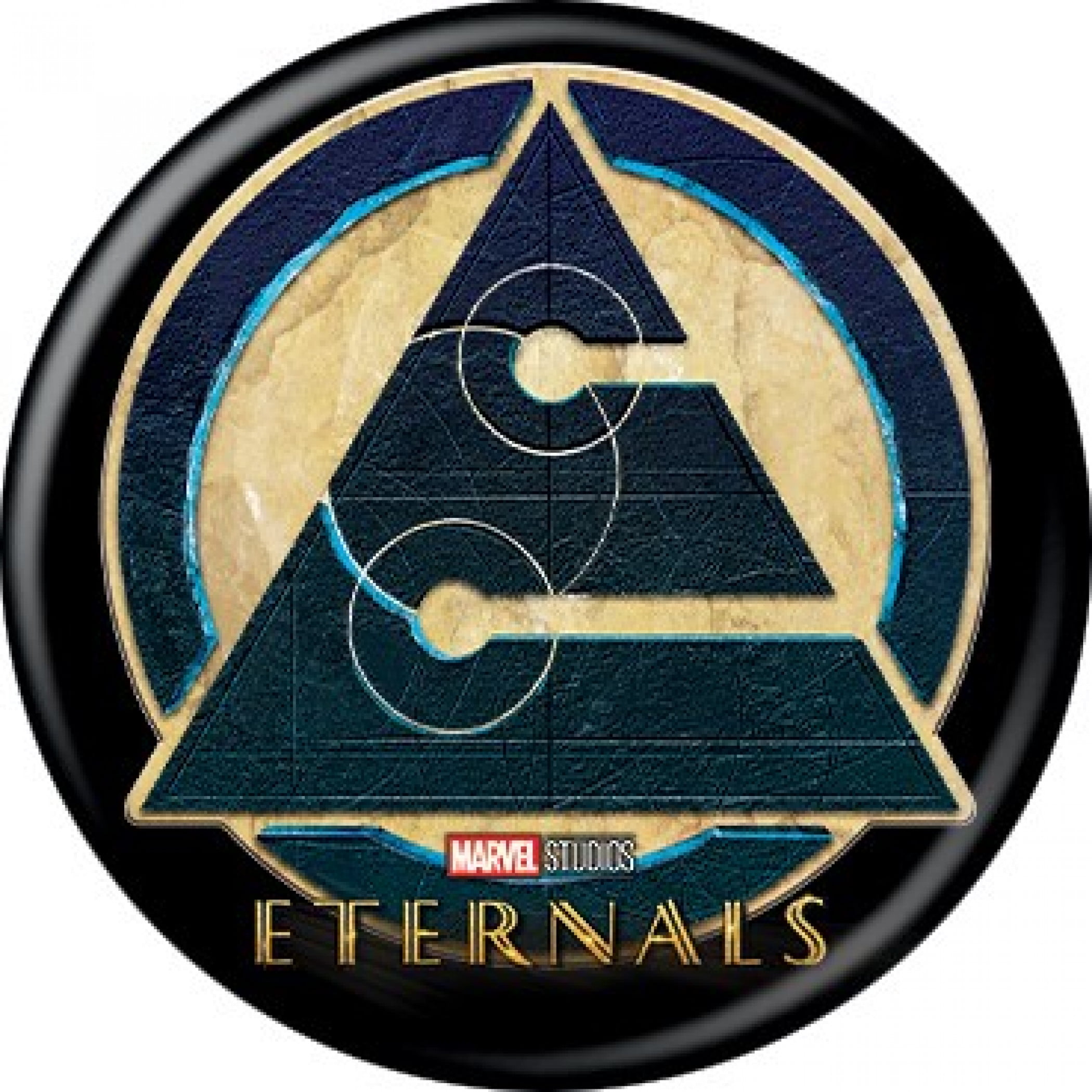 Marvel Comics Eternals Triangle Symbol Button - Walmart.com
