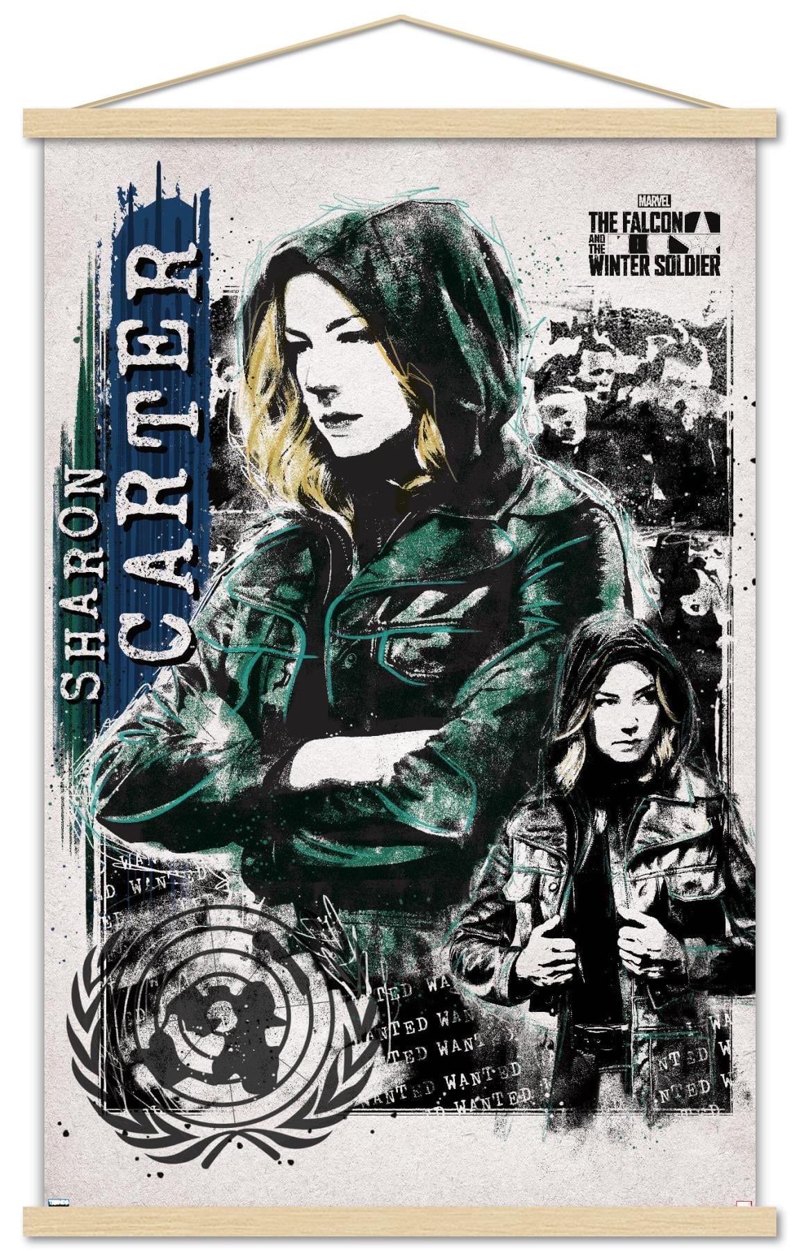 Marvel Comics Falcon and Winter Soldier - Sharon Carter Wall Poster ...