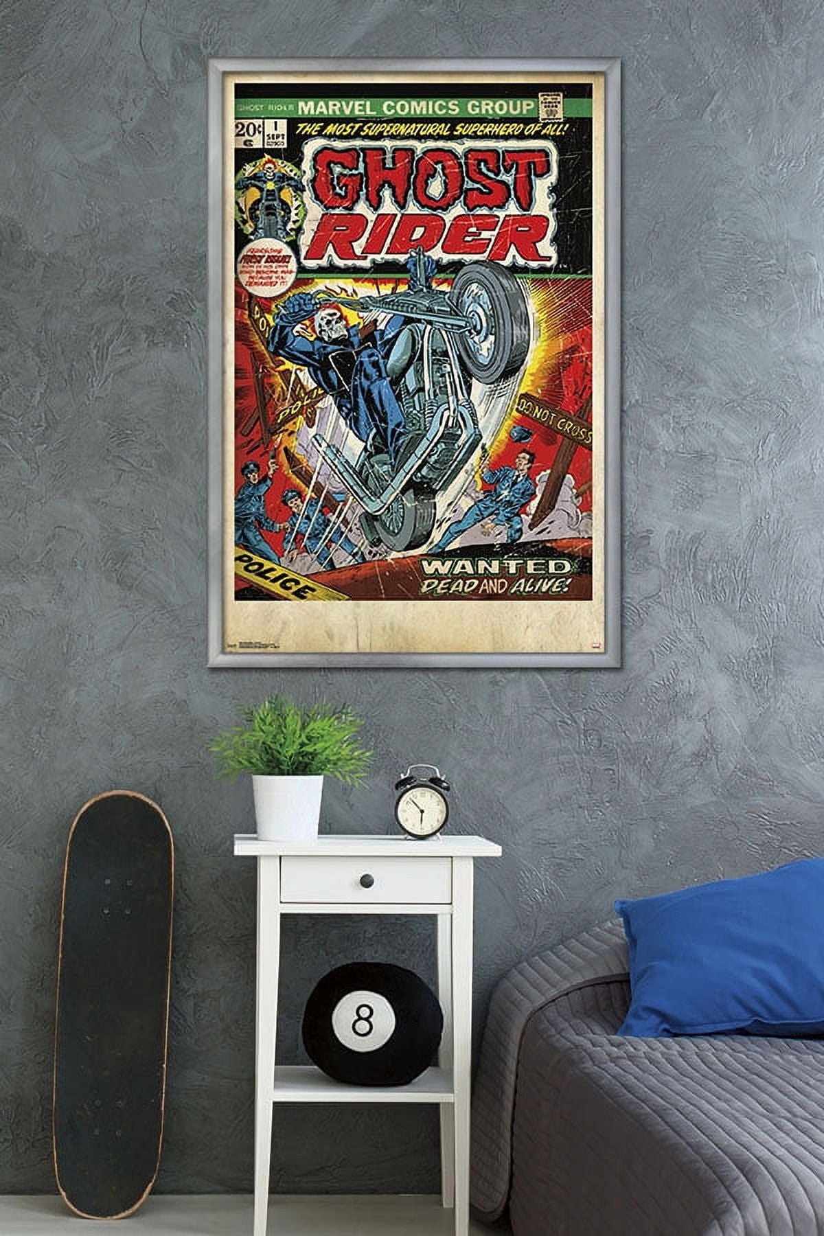 Marvel Comics - Ghost Rider - Cover #1 Wall Poster, 22.375" x 34 ...