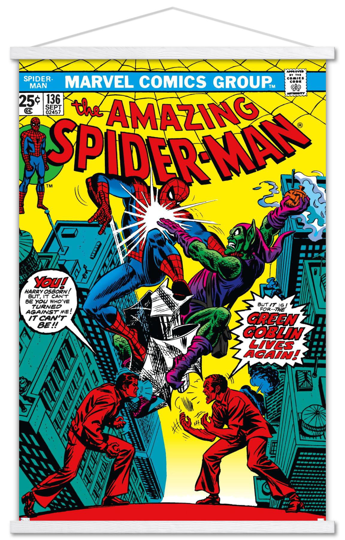 Marvel Comics - Green Goblin - The Amazing Spider-Man #136 Wall Poster ...