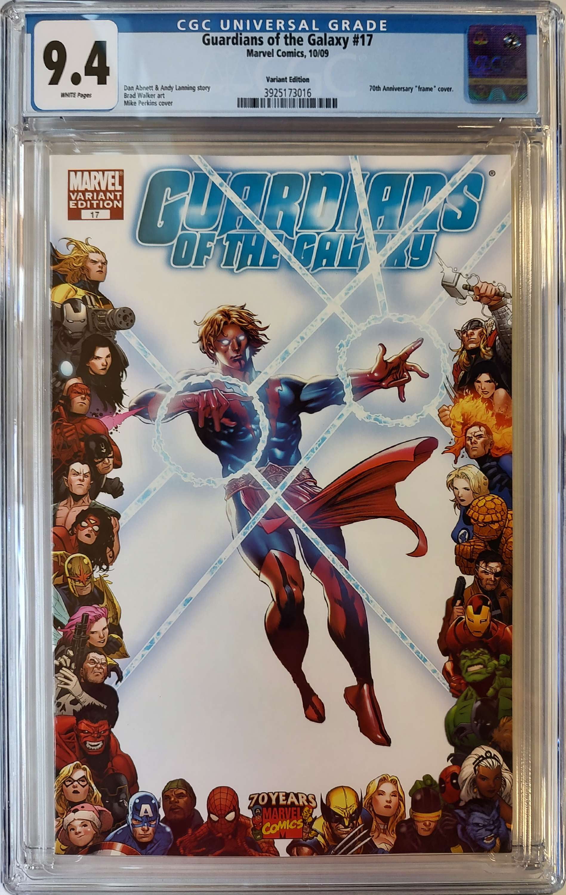 Marvel Comics Guardians of the Galaxy #17 CGC 9.4 Graded (Mike Perkins ...