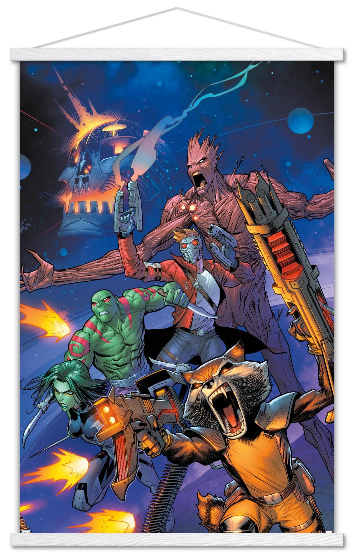 Marvel Comics Guardians of the Galaxy - Group Screaming Wall Poster ...