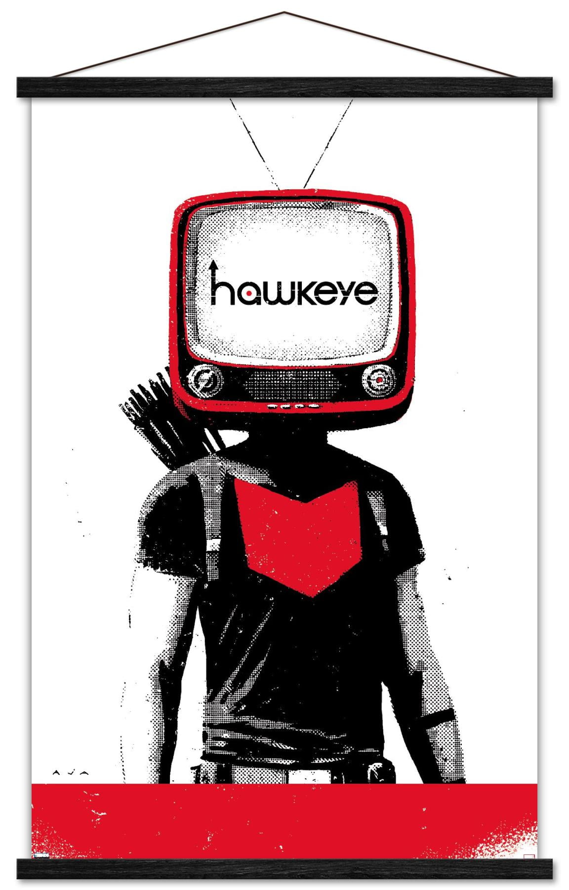 Marvel Comics - Hawkeye - Hawkeye #17 Wall Poster with Wooden Magnetic ...