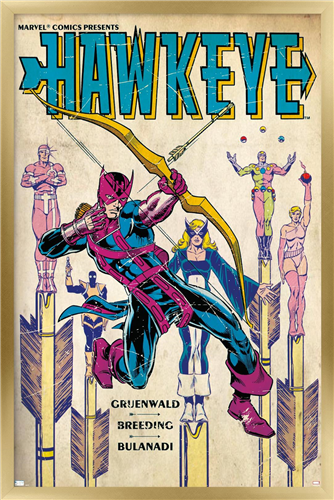 Hawkeye Comic Art