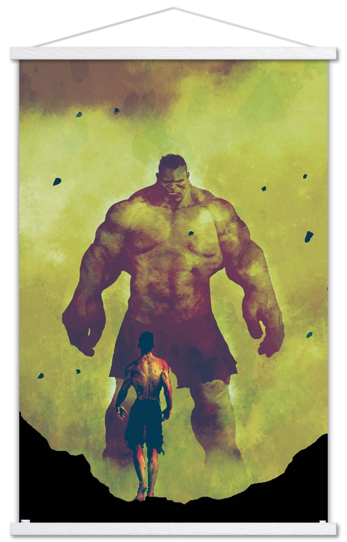 Marvel Comics - Hulk - Immortal Hulk #25 Wall Poster with Wooden ...