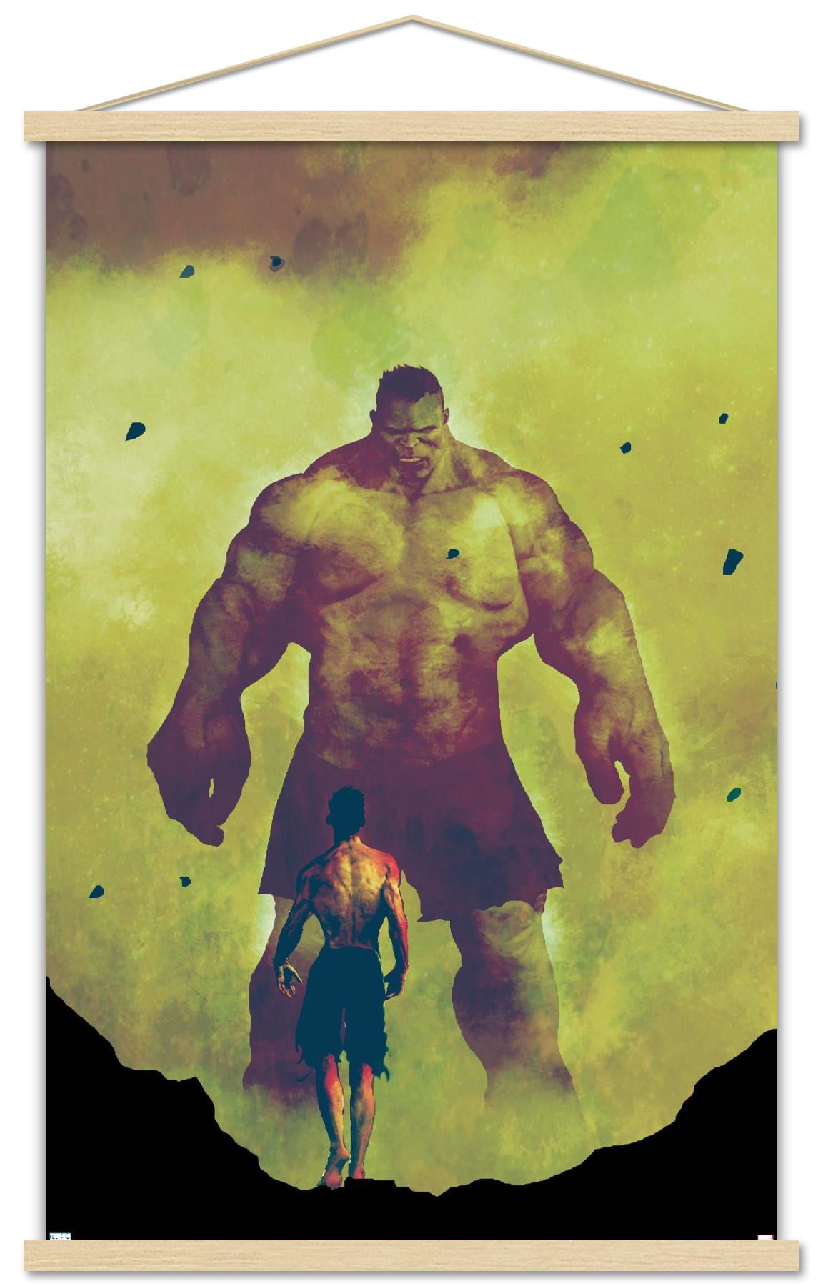 Marvel Comics - Hulk - Immortal Hulk #25 Wall Poster with Wooden ...