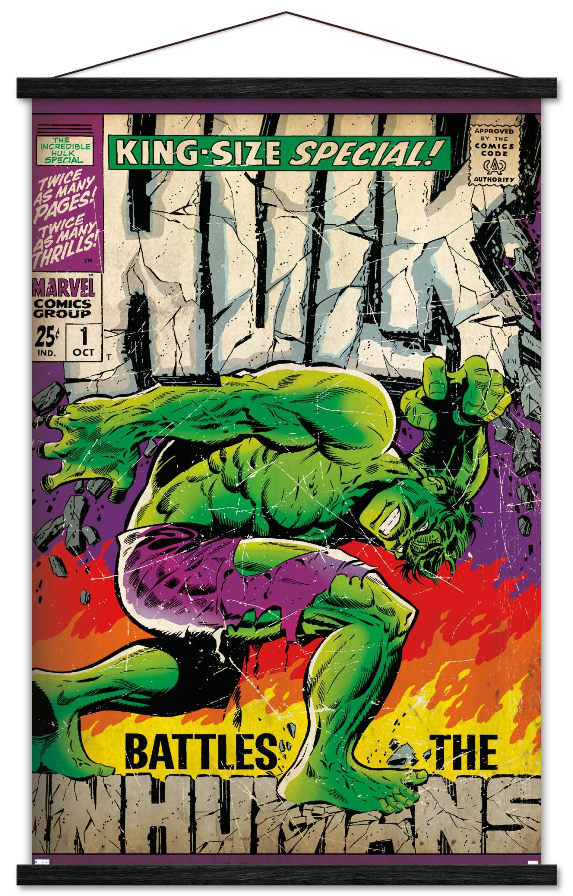 Marvel Comics - Hulk - Incredible Hulk Special #1 Wall Poster with ...