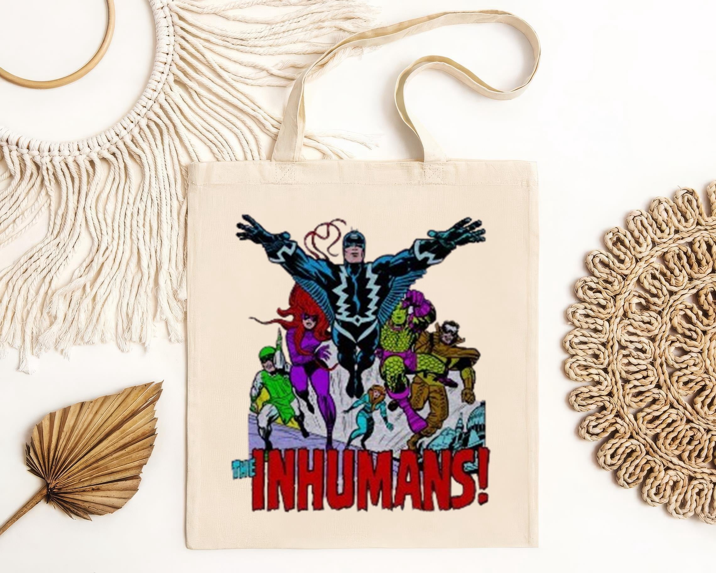 Marvel Comics Inhumans Tote Bag - Classic Superhero Design! Awesome ...