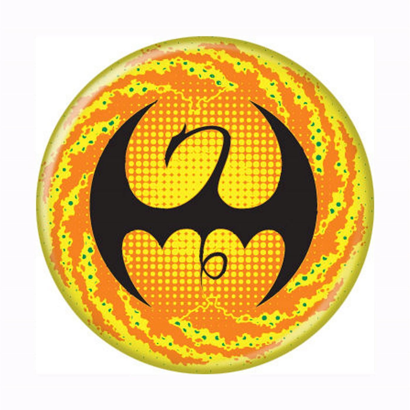 Marvel Comics Iron Fist Logo 1.25" Pinback Button - Walmart.com