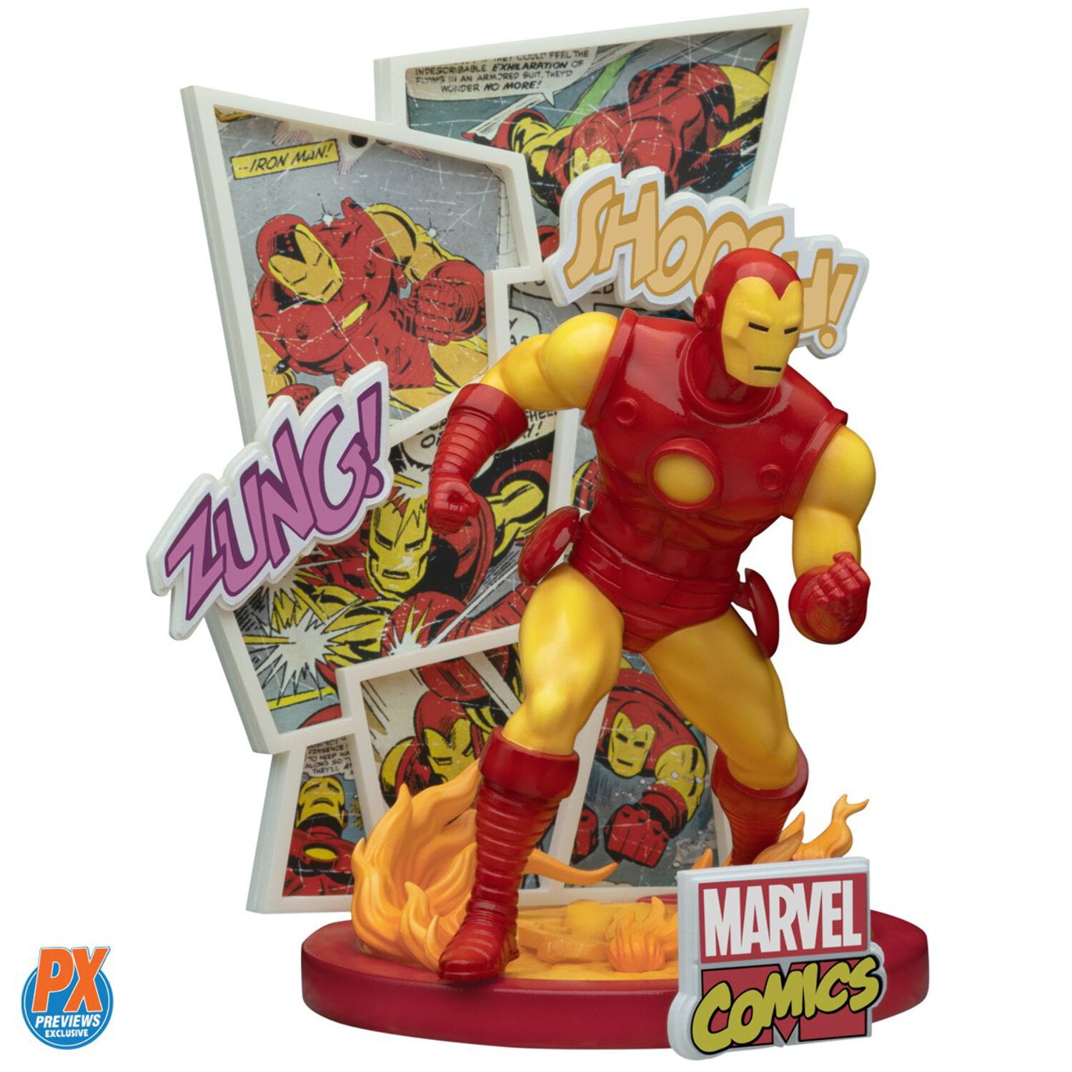 Marvel Comics Iron Man DS-085 D-Stage Statue - PX - Walmart.com