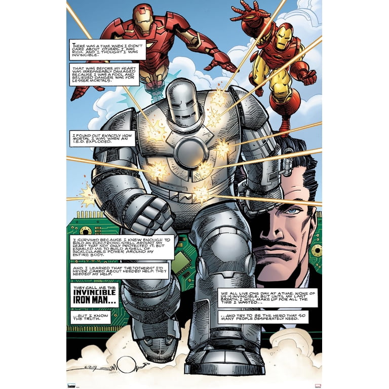 Iron Man Drawing By Me Comics