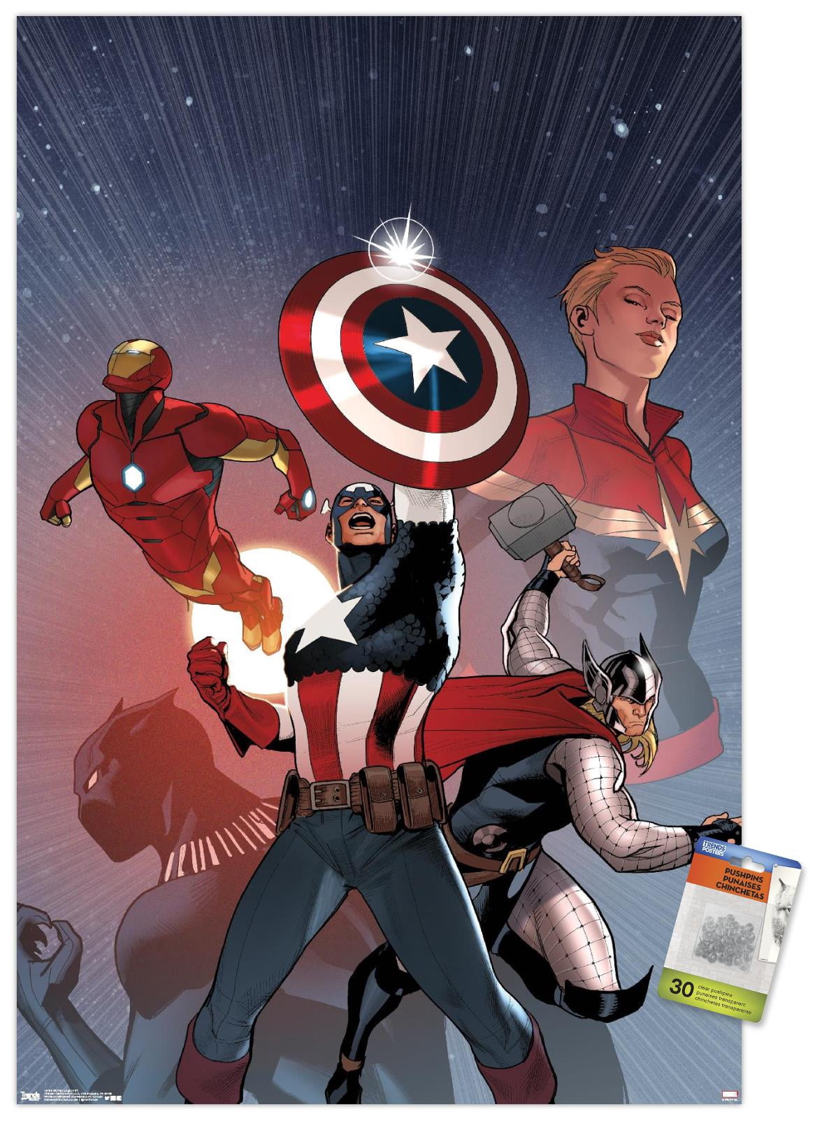 Marvel Comics Legacy #1 Wall Poster with Push Pins, 22.375" x 34 ...
