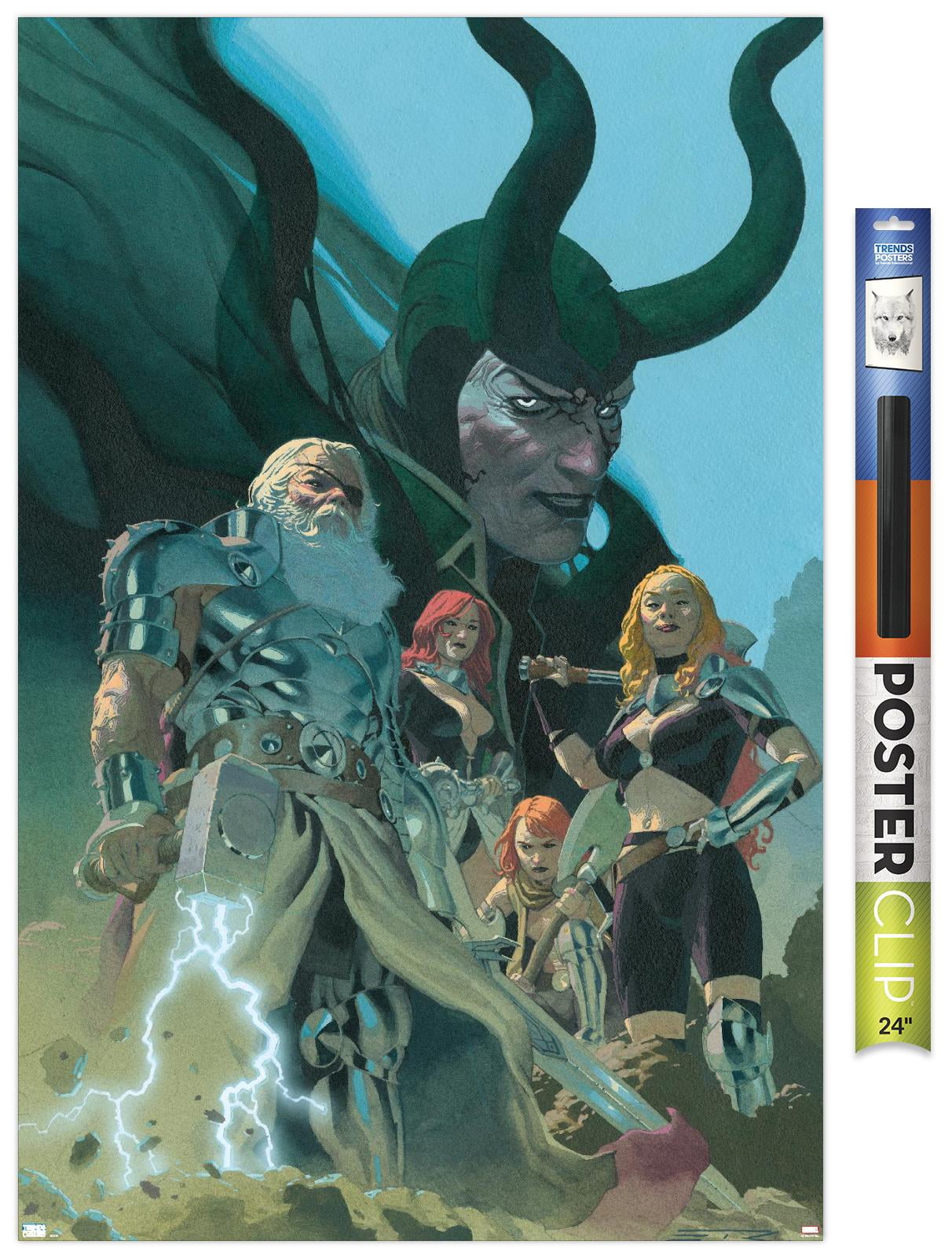 Marvel Comics - Loki - King Thor #1 Wall Poster, 22.375" x 34 ...