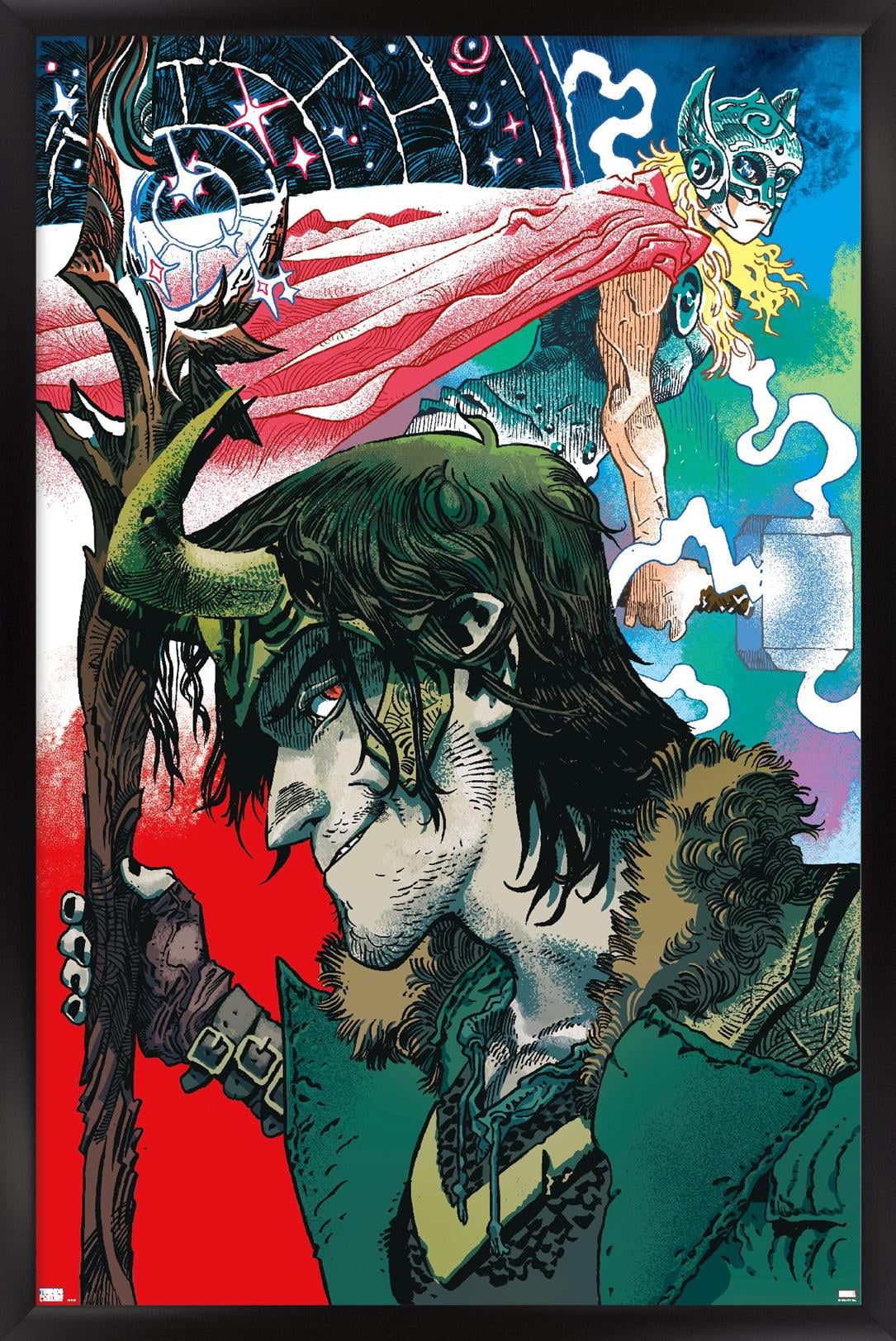 Marvel Comics - Loki - Mighty Thor #2 Wall Poster, 14.725" x 22.375 ...