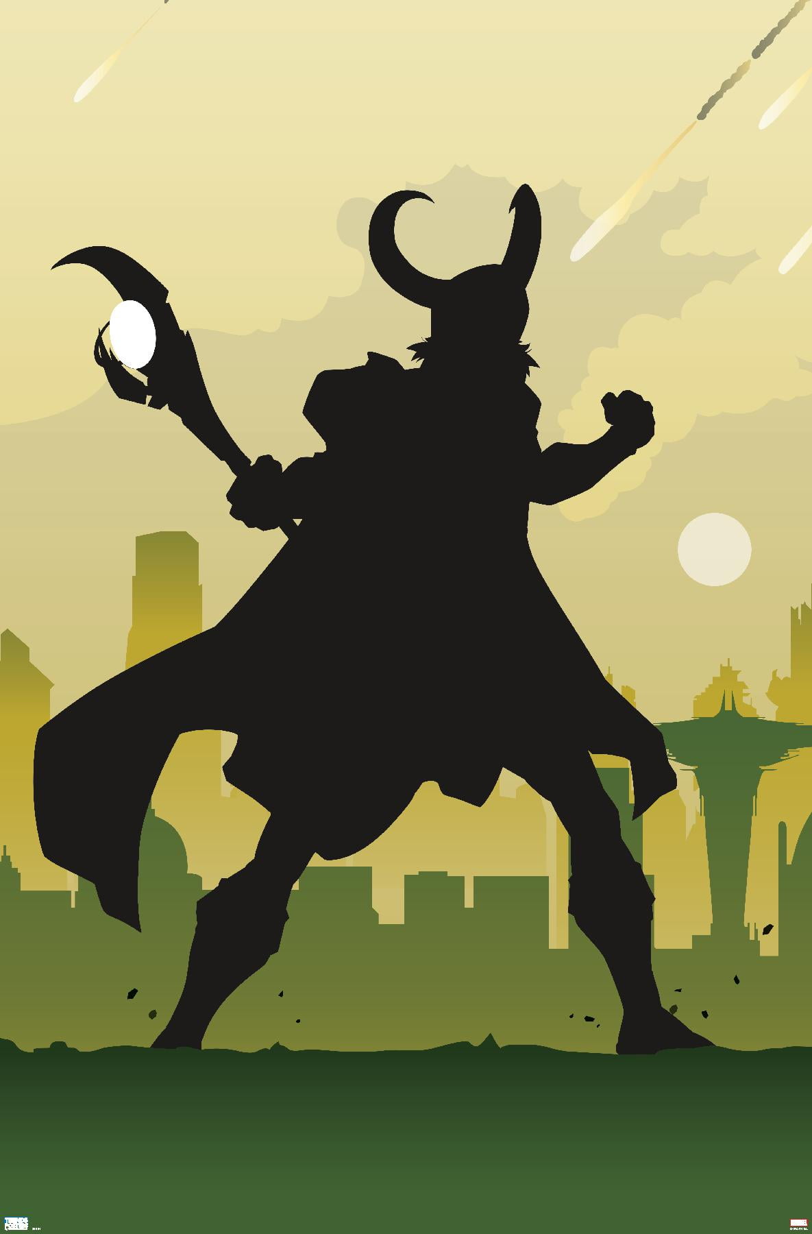 Marvel Comics - Loki - Minimalist Wall Poster, 14.725" x 22.375 ...