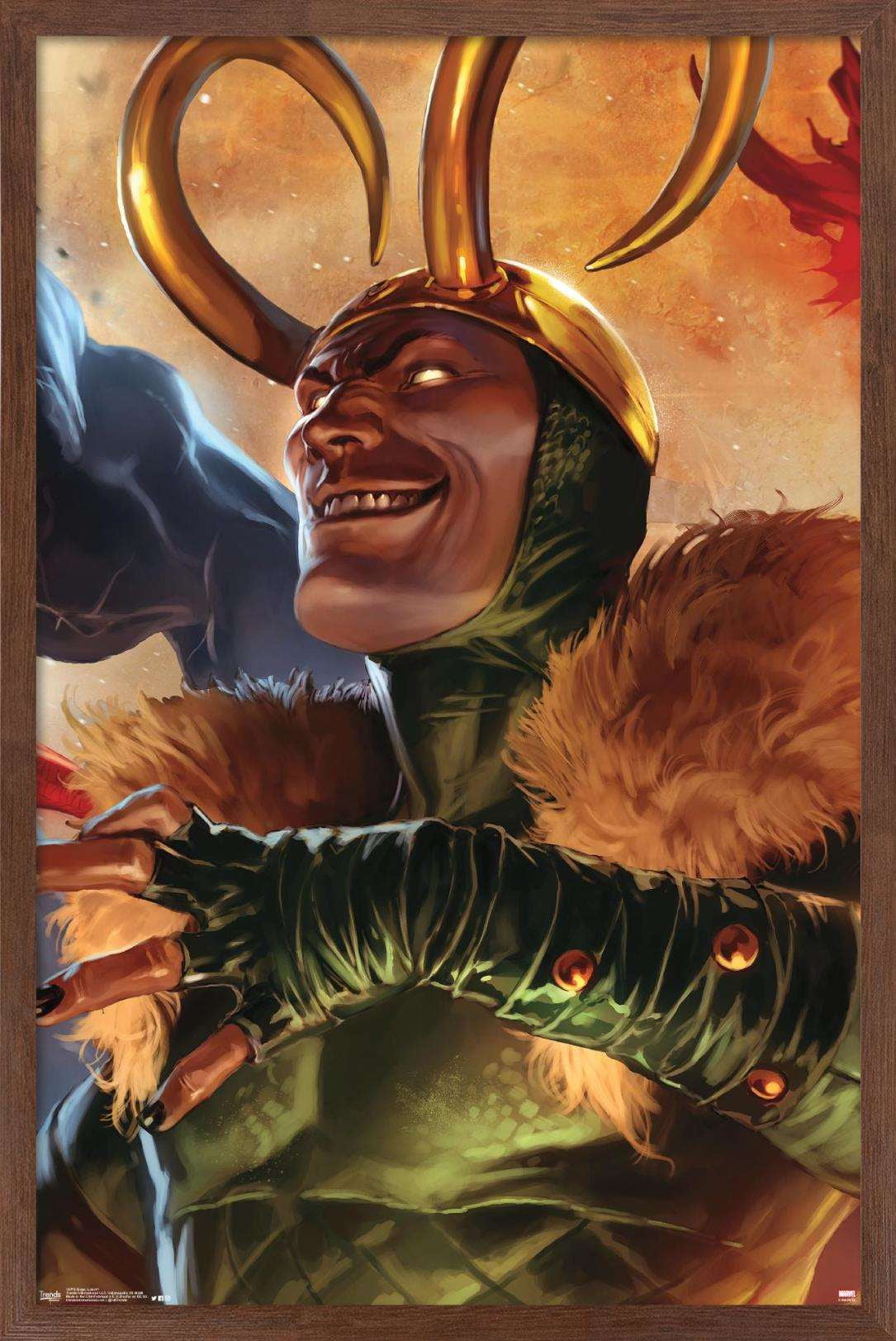 Marvel Comics - Loki - Siege Cover #1 Wall Poster, 14.725" x 22.375 ...