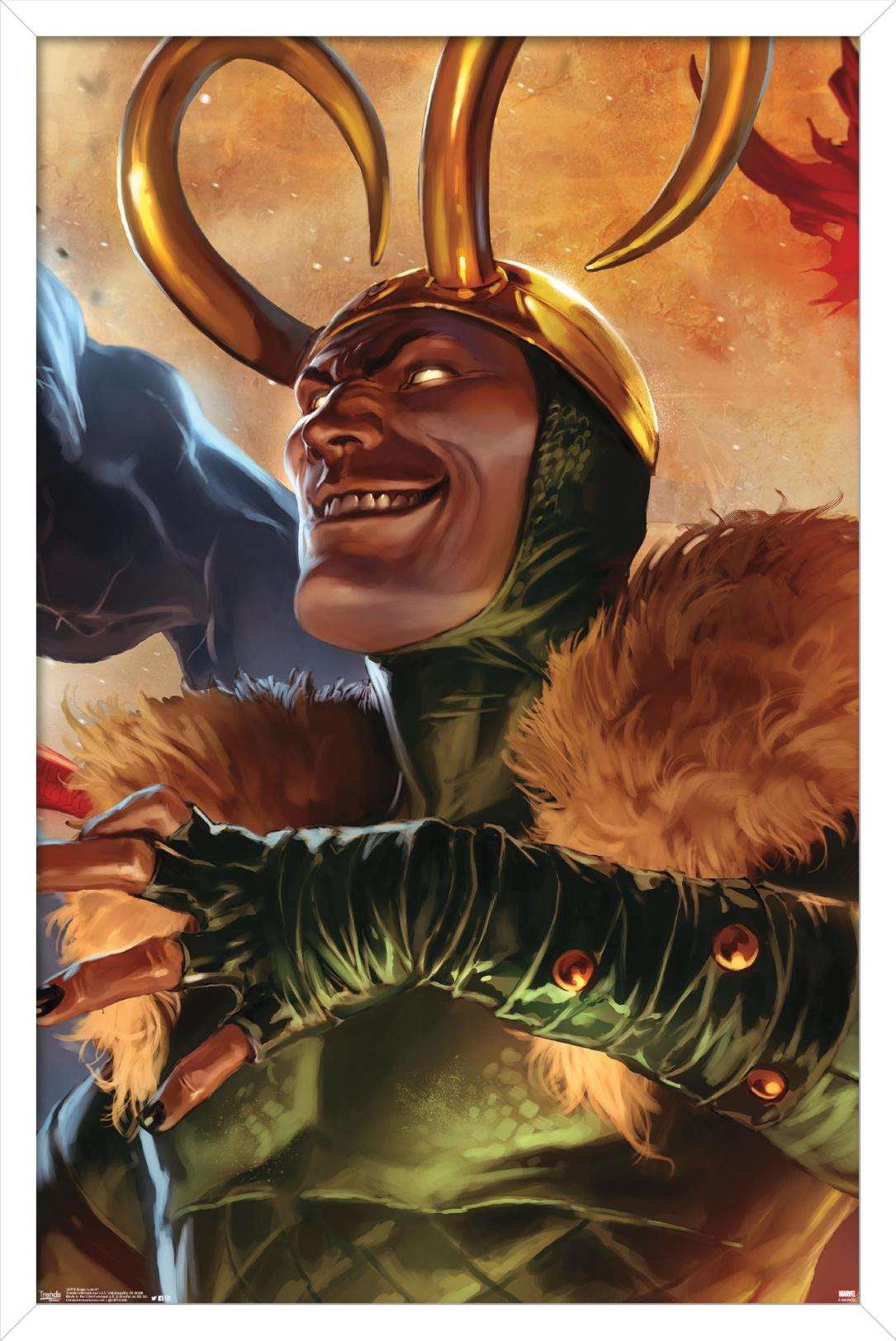 Marvel Comics - Loki - Siege Cover #1 Wall Poster, 14.725" x 22.375 ...