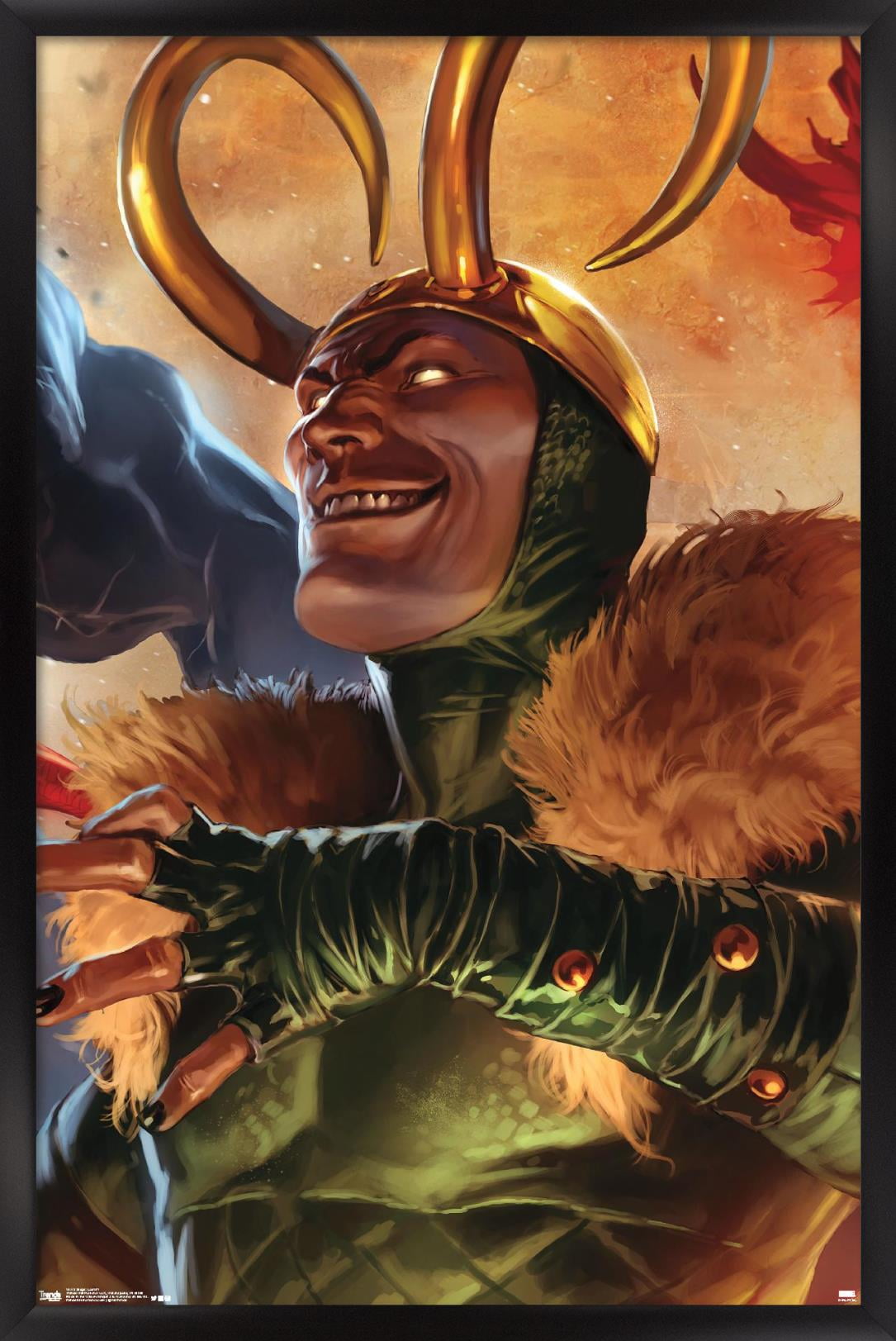 Marvel Comics - Loki - Siege Cover #1 Wall Poster, 22.375" x 34 ...