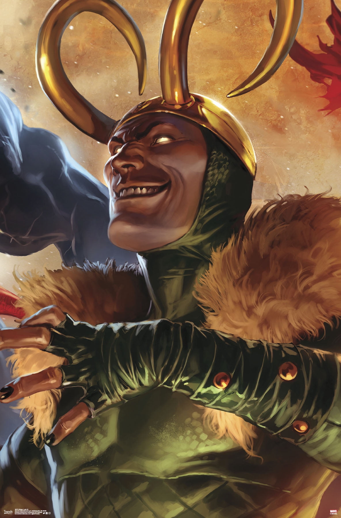 Marvel Comics - Loki - Siege Cover #1 Wall Poster, 22.375" x 34 ...