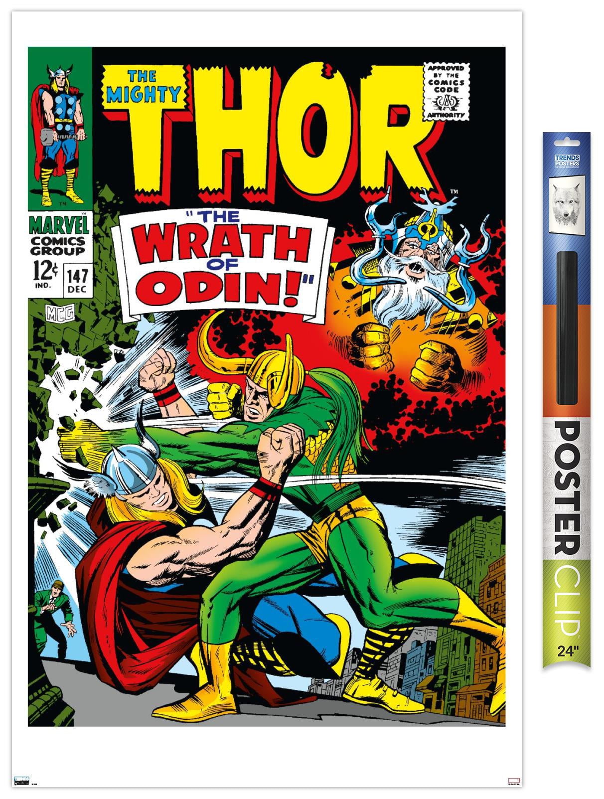 Marvel Comics - Loki - Thor #147 Wall Poster, 22.375" x 34" - Walmart.com