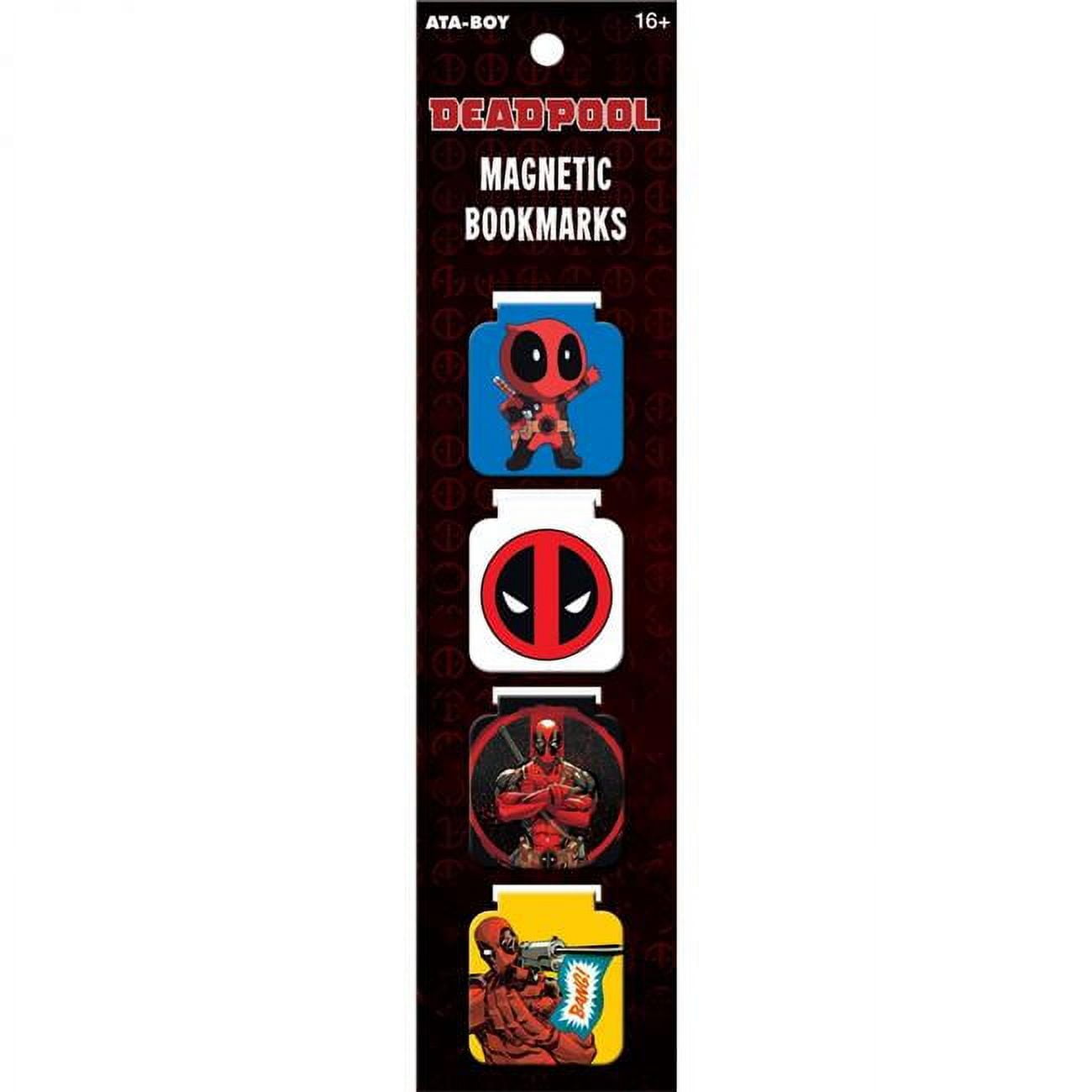 Marvel Comics Magnetic Bookmarks - Set of 4 - Walmart.com