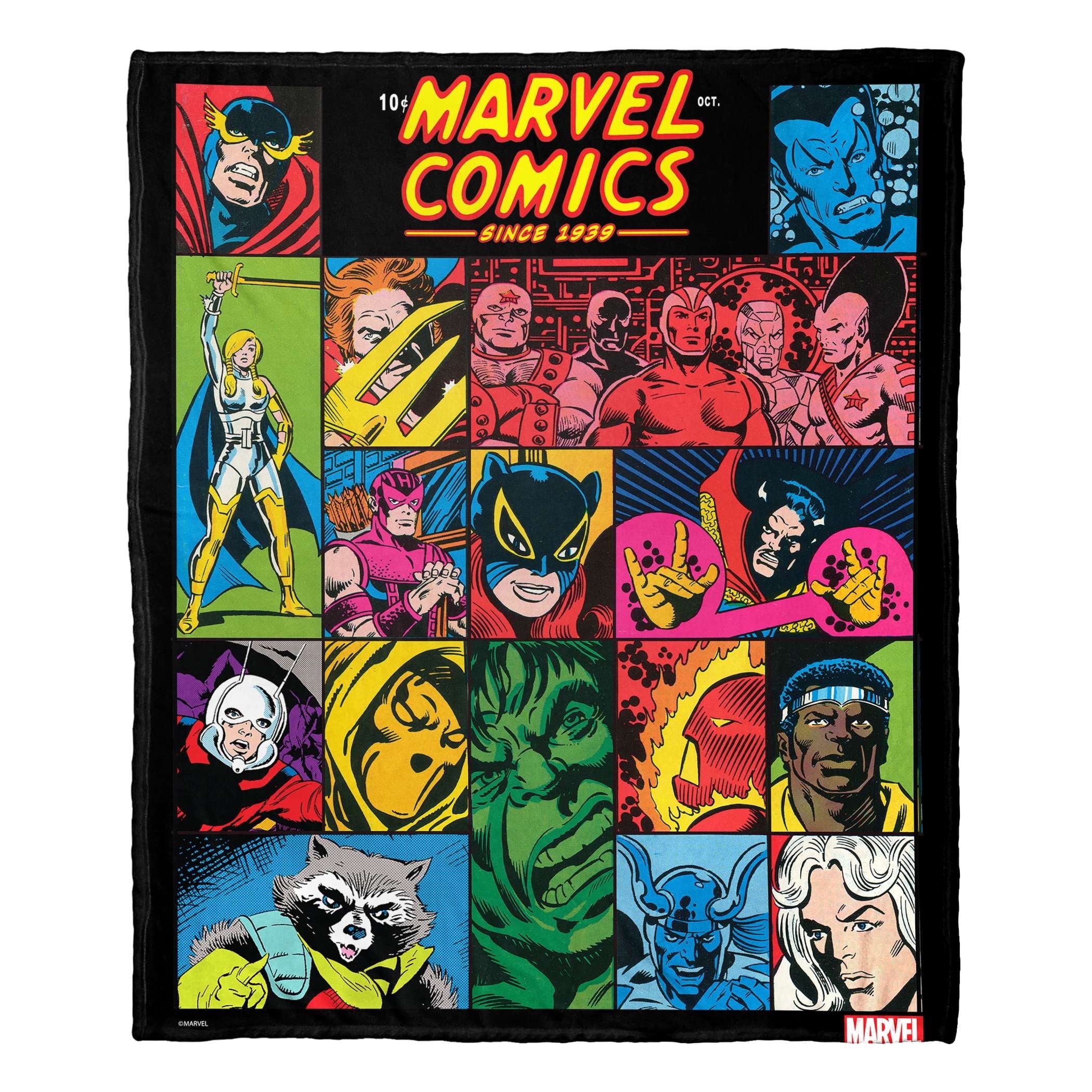 Marvel Comics Making History Kids Silk Touch Throw Blanket - Walmart.com