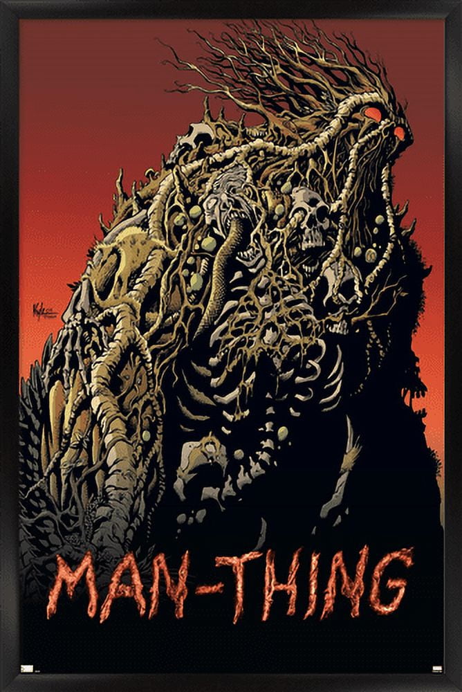 Marvel Comics: Man-Thing #2 Wall Poster, 22.375" x 34" Framed - Walmart.com
