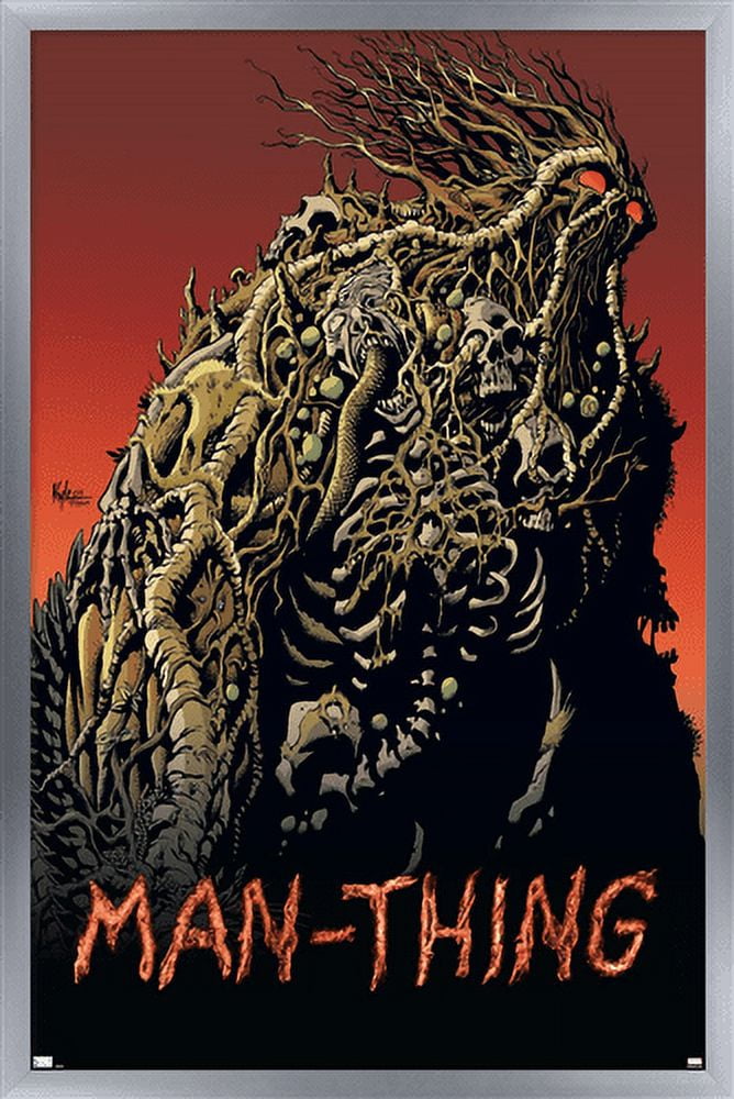 Marvel Comics: Man-Thing #2 Wall Poster, 22.375" x 34" Framed - Walmart.com