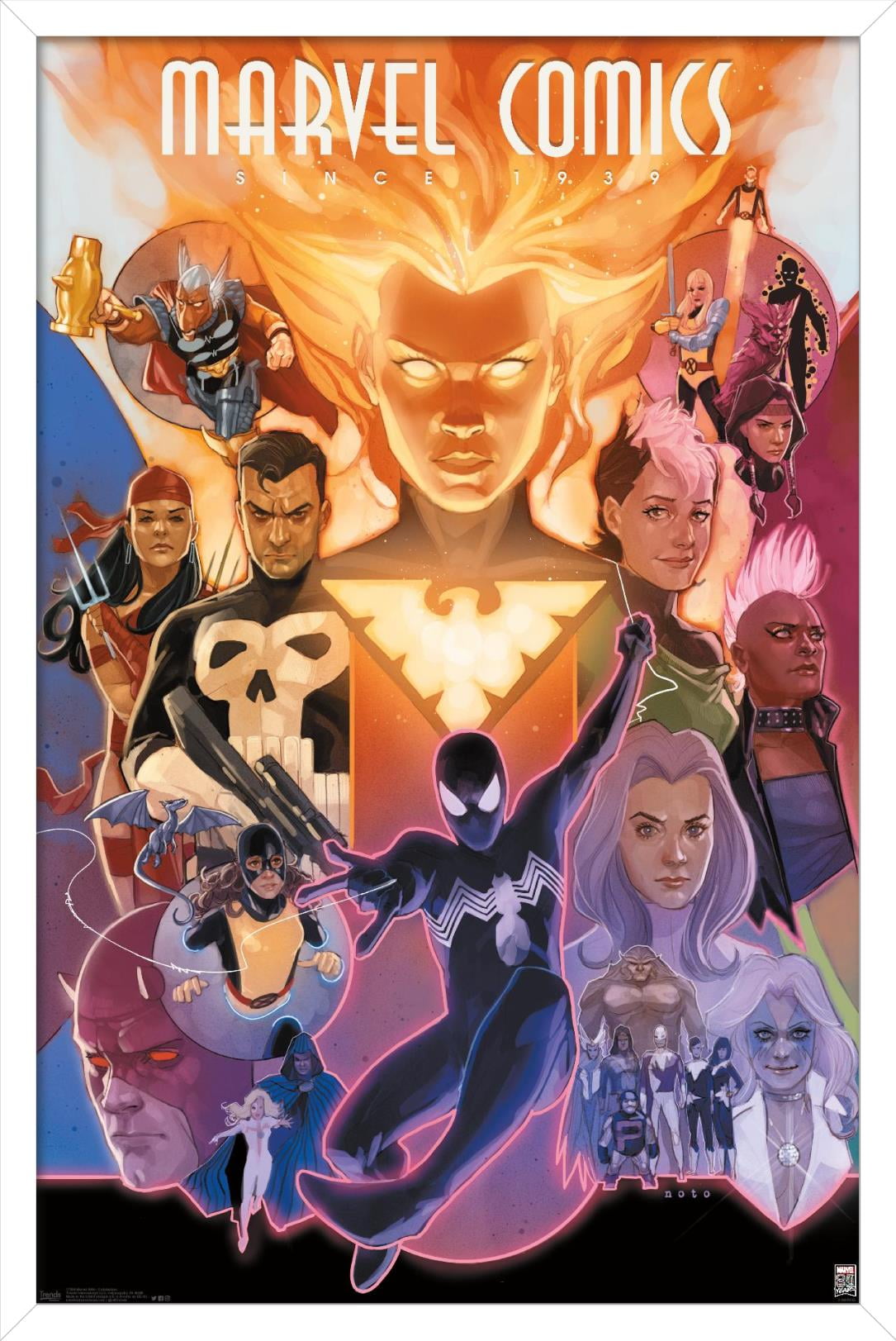 Marvel Comics - Marvel 80th Anniversary - Celebration Wall Poster, 22. ...