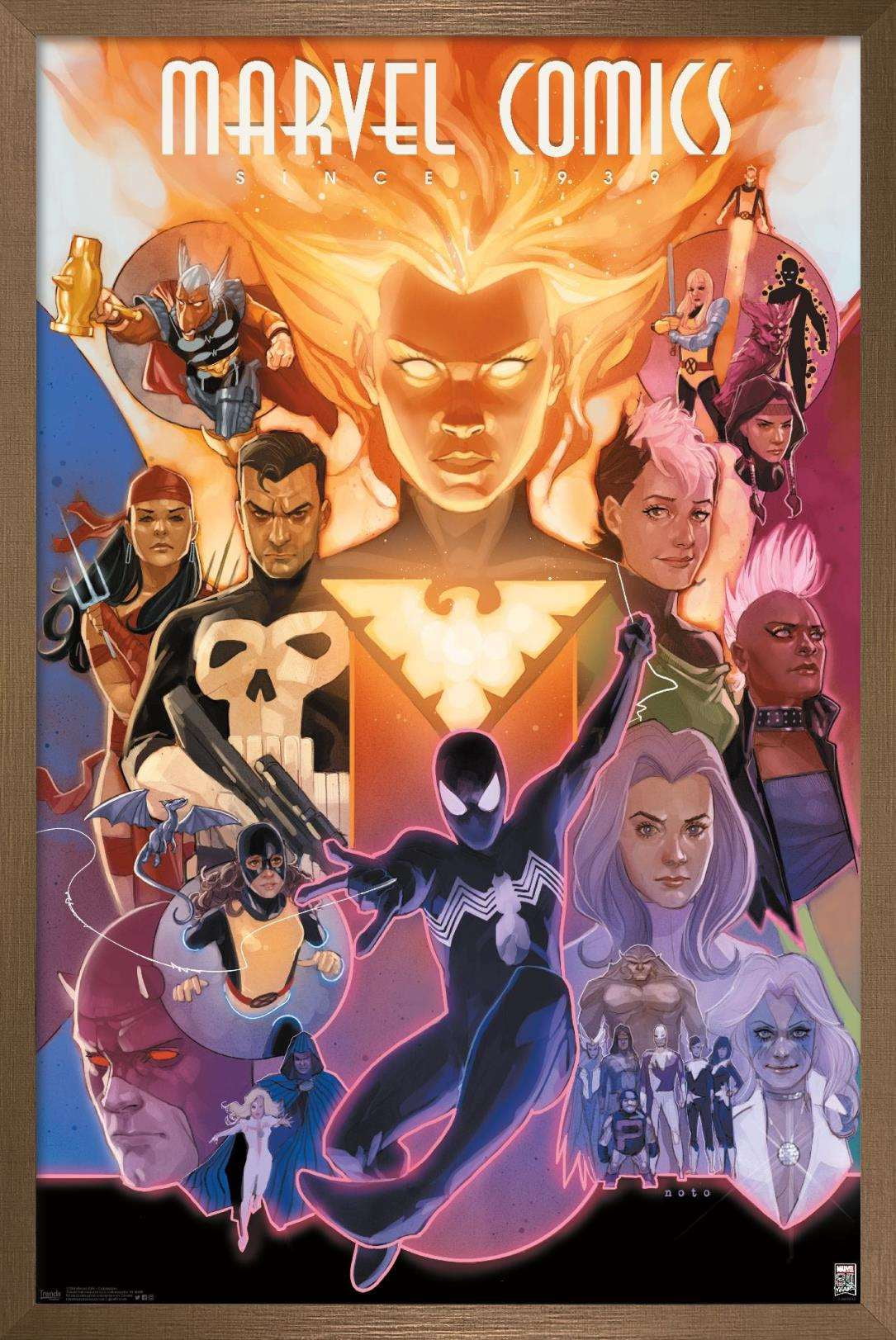 Marvel Comics - Marvel 80th Anniversary - Celebration Wall Poster, 22. ...