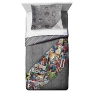 Marvel Avengers Queen Size Bed-in-a-Bag Set: Comic Cool Kids Bedding ...